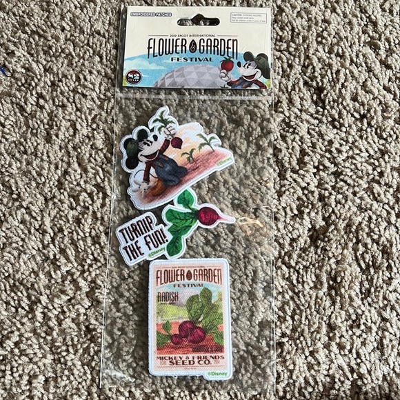 Disney | Design | Disneys Epcot 29 Flower And Garden Festival Patches ...